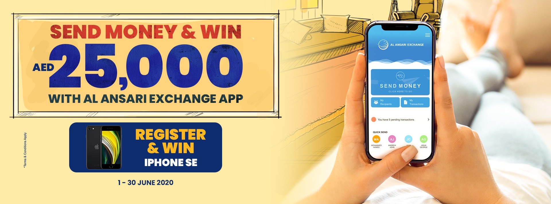 Send money online, UAE Money Transfer | Al Ansari Exchange