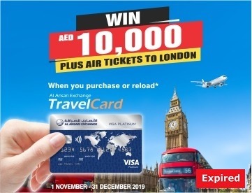 Al Ansari Exchange Travel Card Promotion - Al-Ansari Exchange