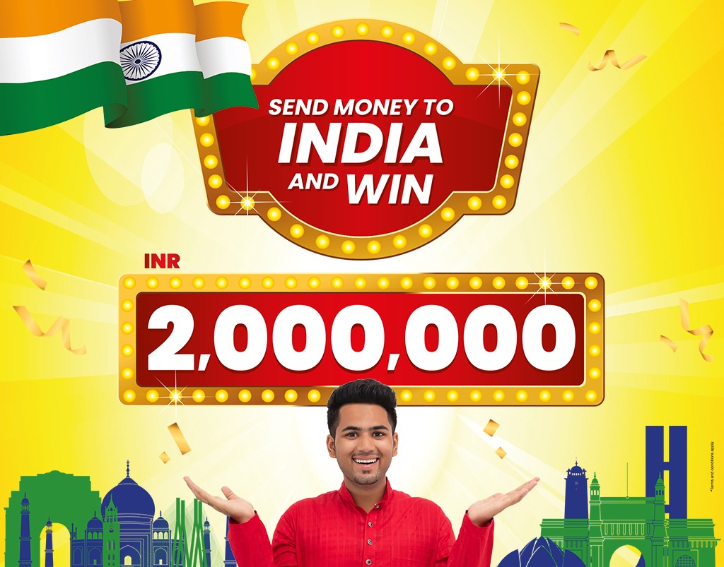 Send money to India and WIN 2,000,000 Rupees! - Al-Ansari Exchange