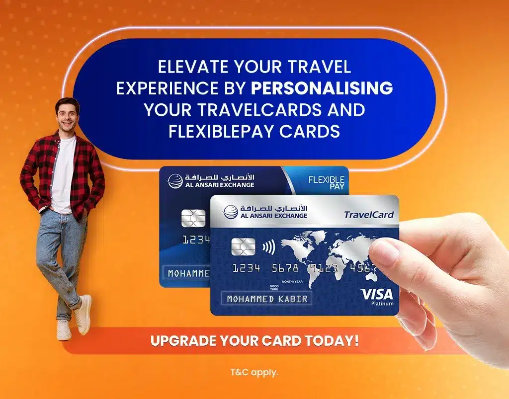 Prepaid Cards Personalisation – Al Ansari Exchange