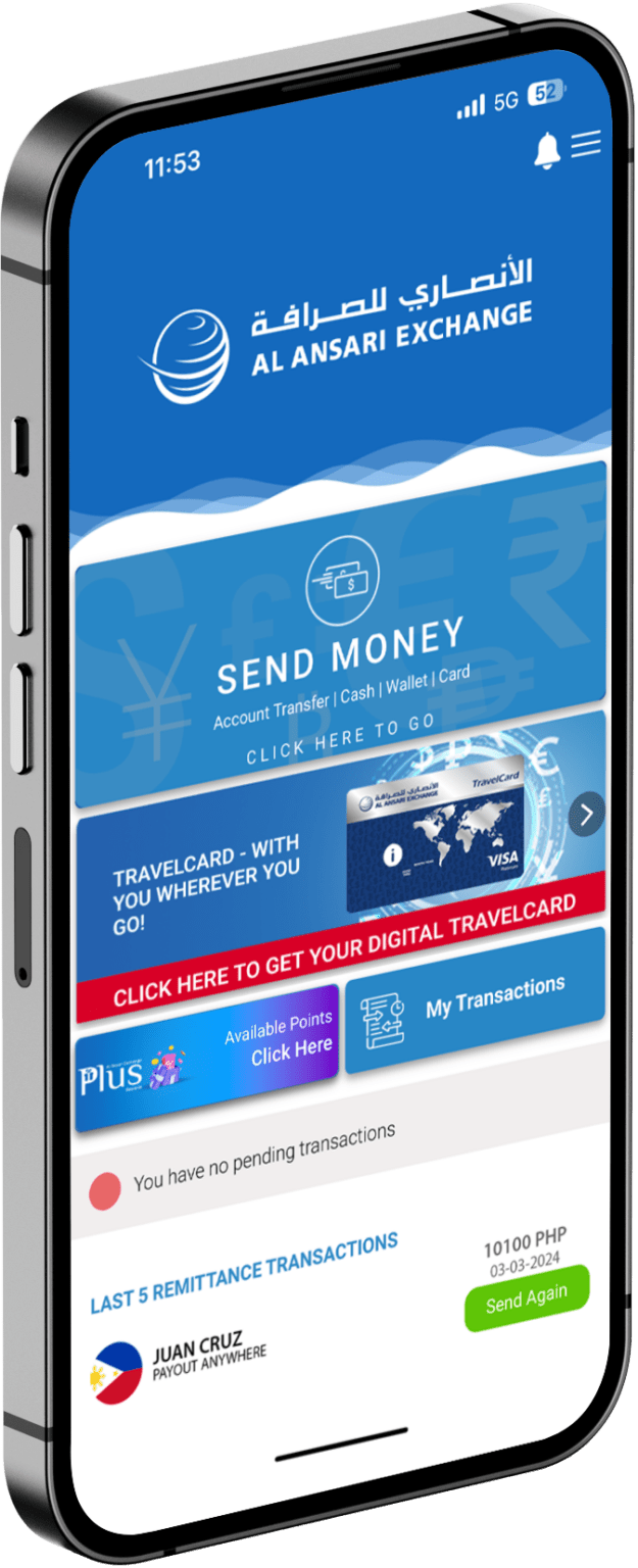 Send Money to Egypt – Al Ansari Exchange
