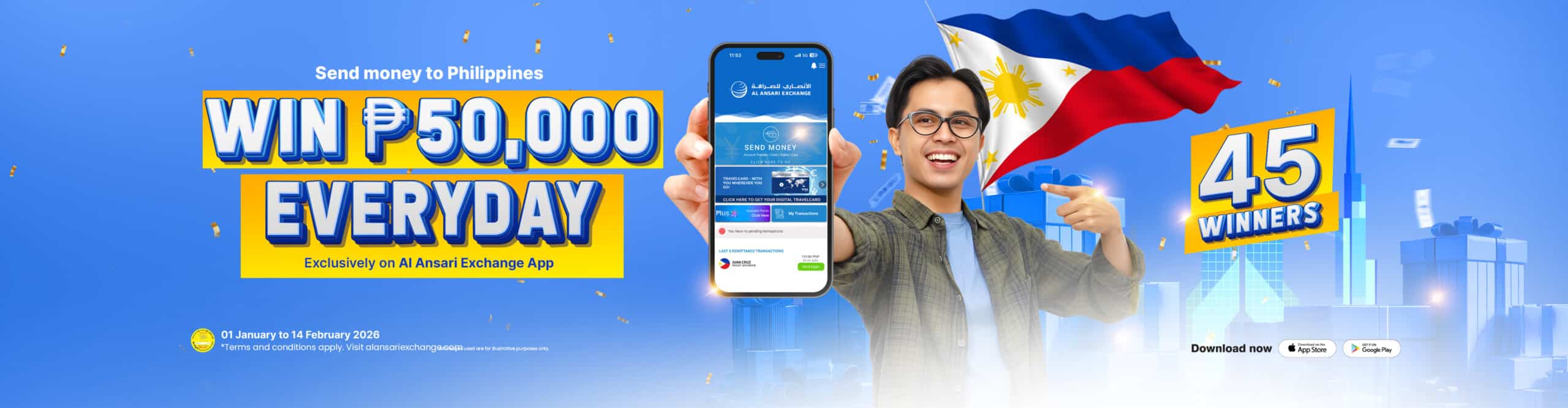 Jan – Feb Philippine Promo 2026 – Al Ansari Exchange